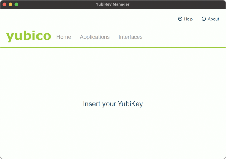 MacにYubiKey Managerをインストール