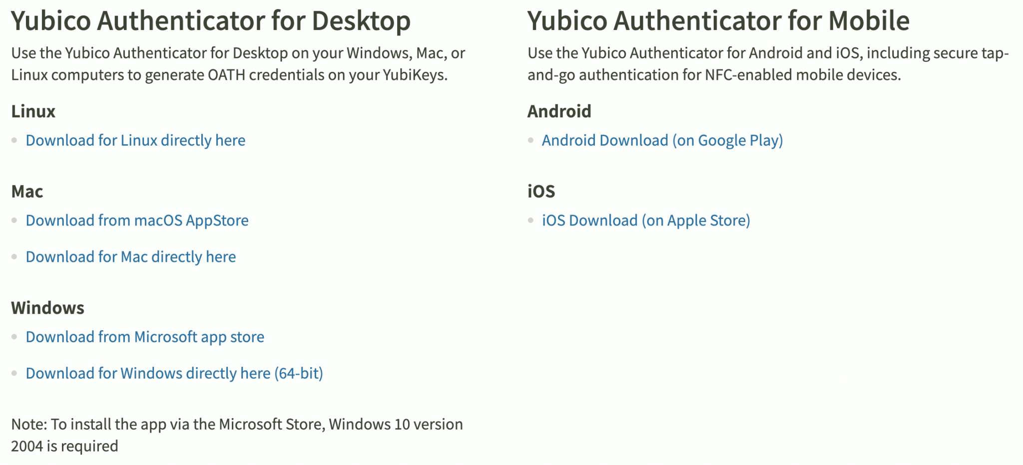 Yubico Authenticator 6