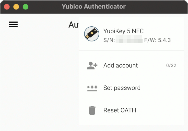 Yubico Authenticator 6