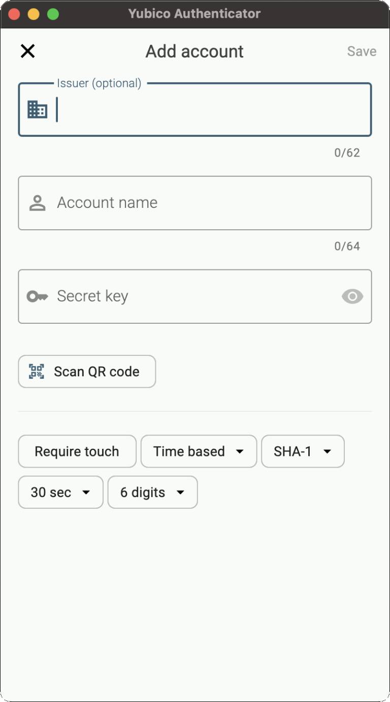 Yubico Authenticator 6